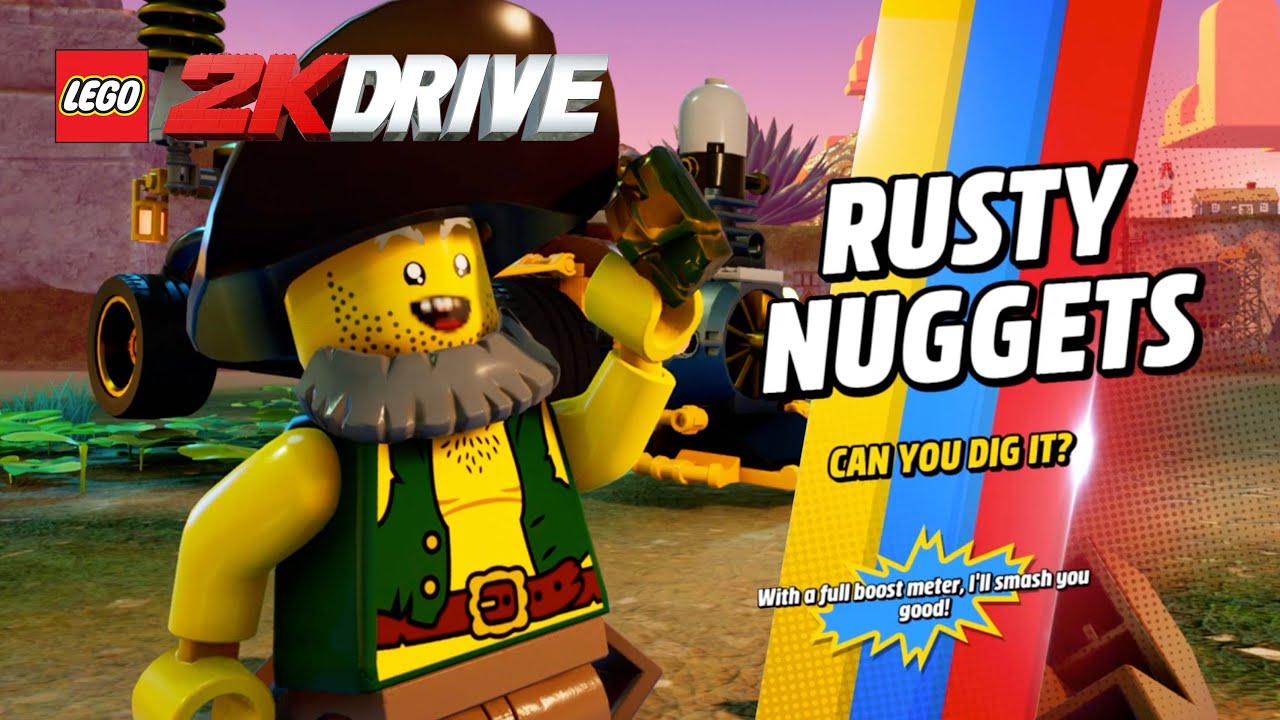 LEGO 2K DRIVE Gameplay - Rust Nuggets Race - YouTube