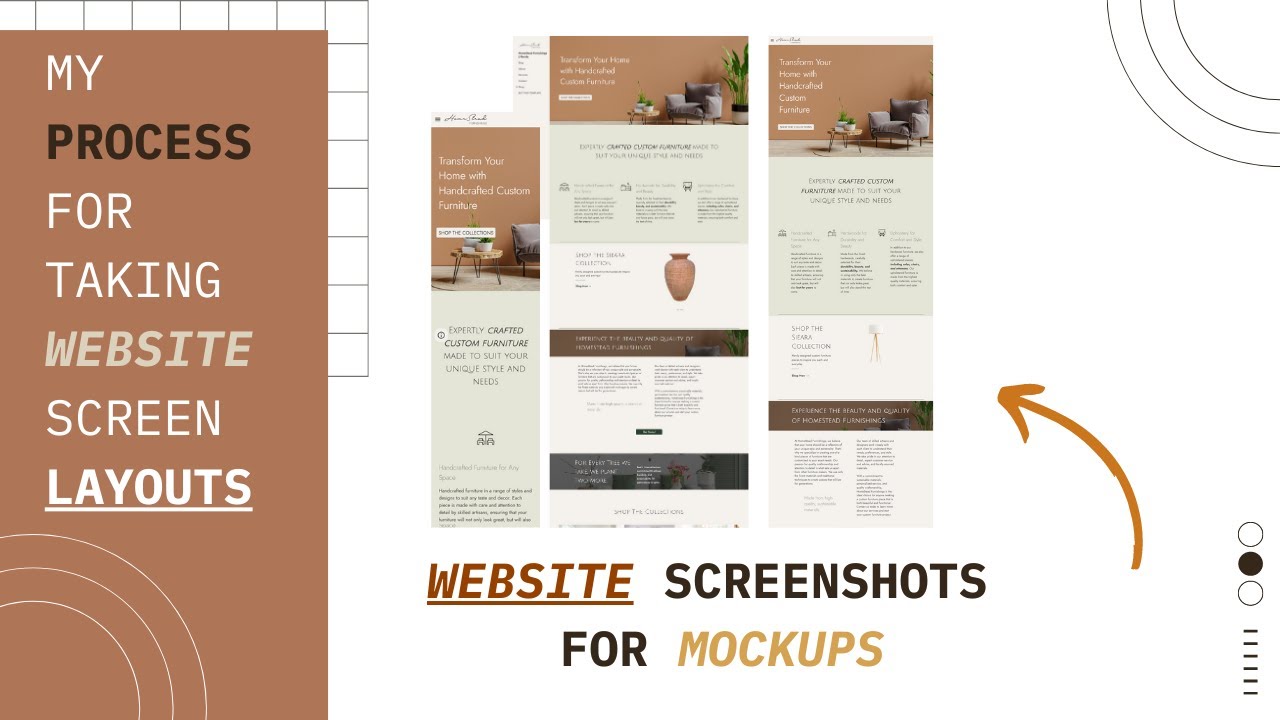 HOW TO SCREENSHOTS FOR MOCKUPS - YouTube