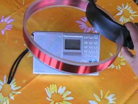 Tecsun AN-200 Loop Antenna - YouTube