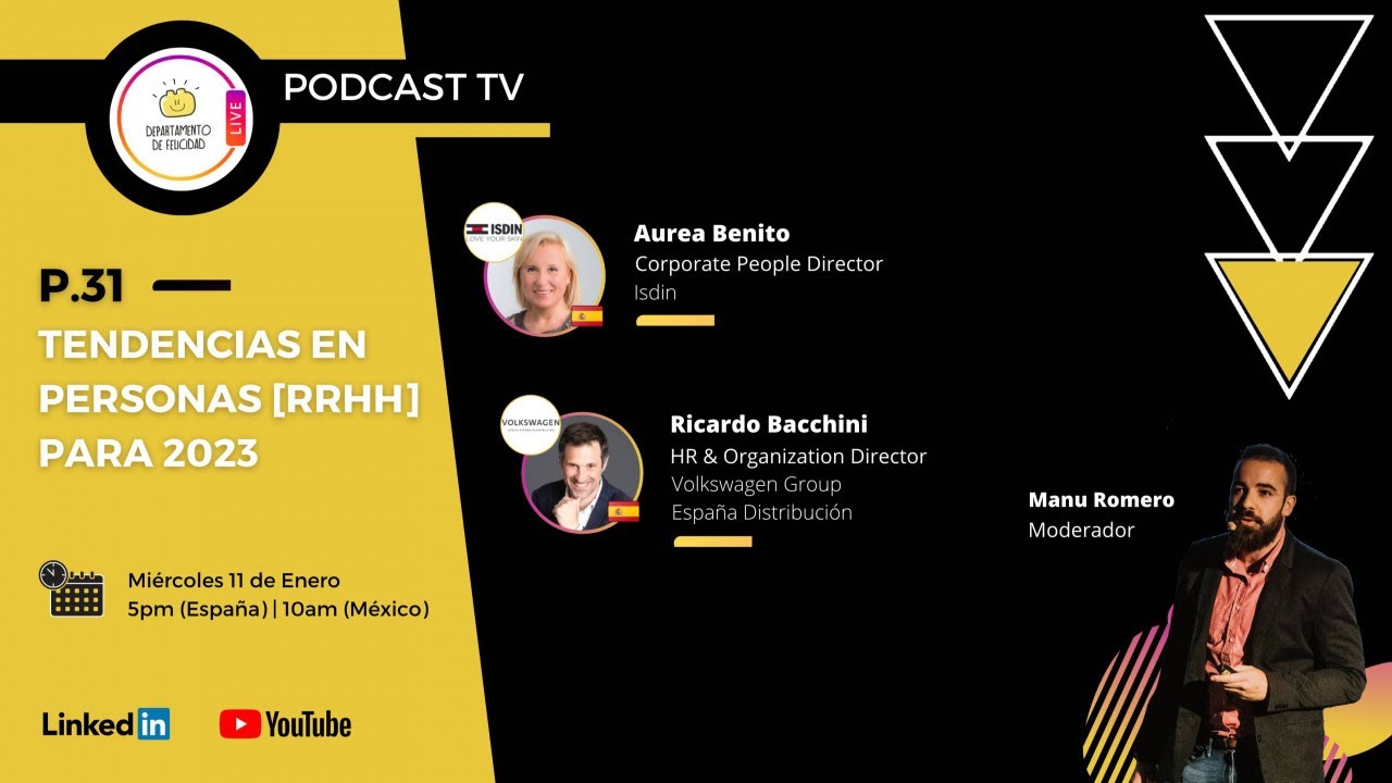 🎙 ️P.31: Tendencias en Personas [RRHH] para 2023 | Podcast | DF - YouTube