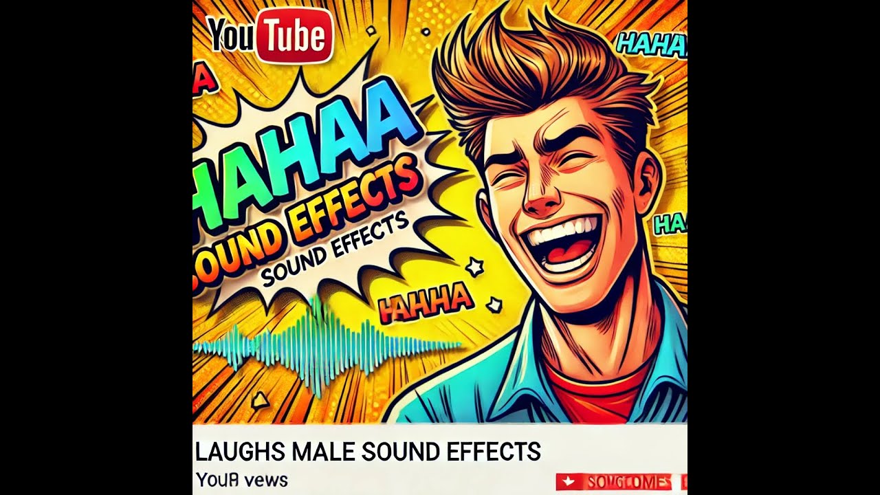 Laughs Male Sound Effects With Drawing - YouTube