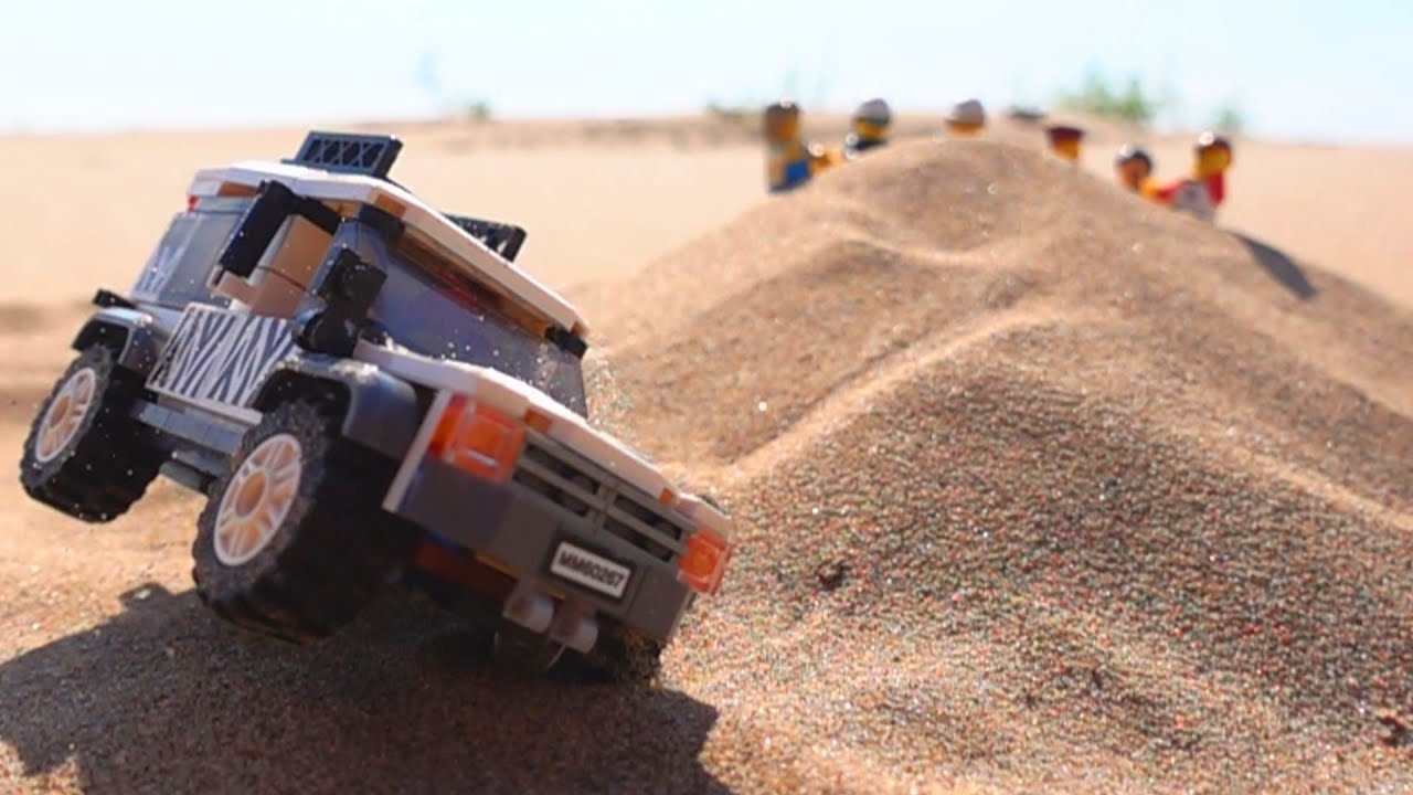 TOP LEGO Car Crash - Slow Motion - YouTube