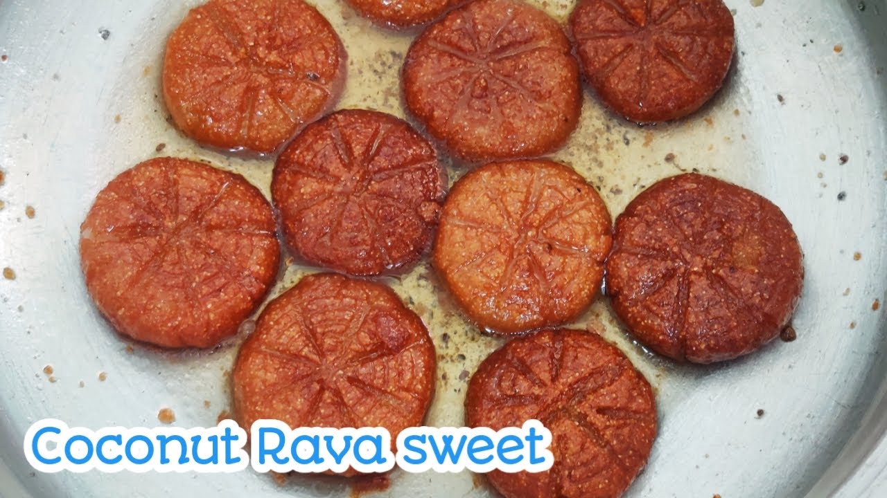 Coconut Rava sweet recipe | coconut sweet recipe | sweet recipe | easy ...