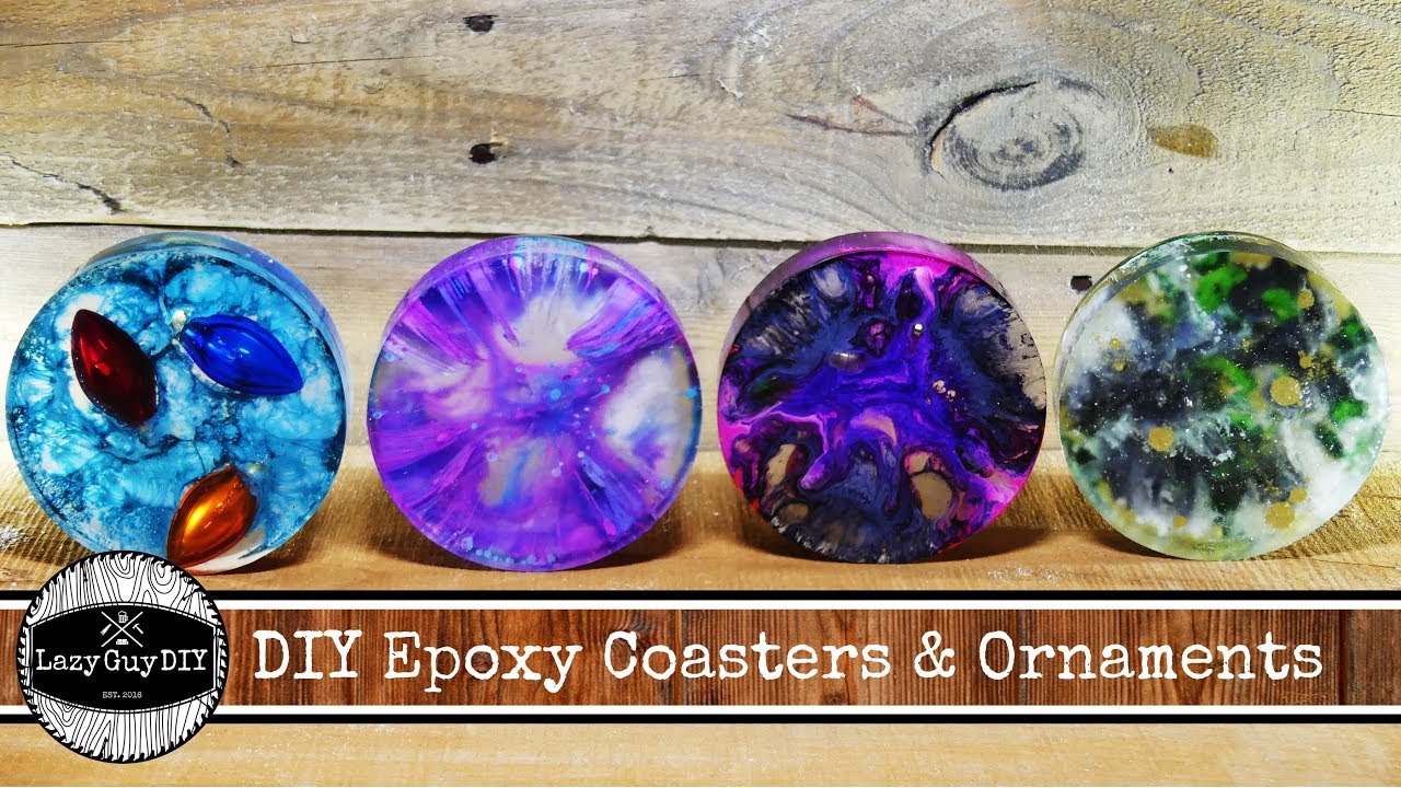 DIY Epoxy Coasters & Ornaments With Total Boat - YouTube