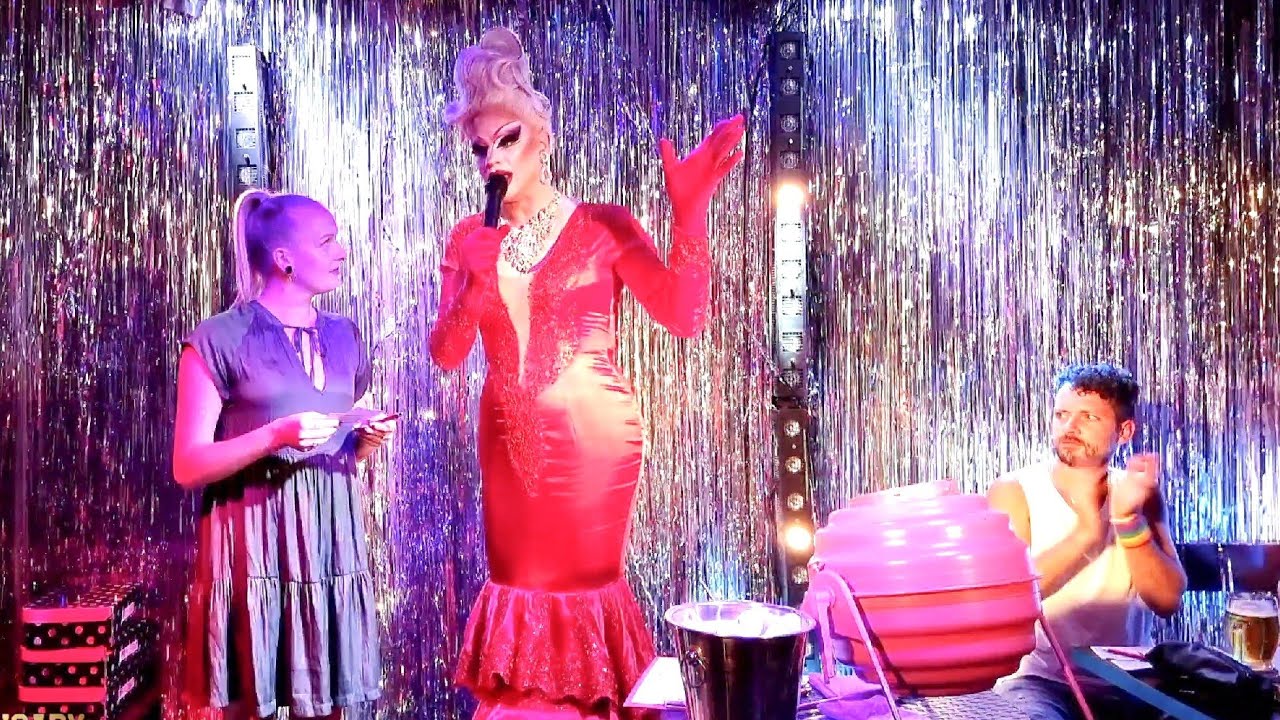 Drag queen bingo show with Valerie Divine in Piano Bar Prague, Czech ...