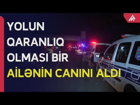 Hövsan şossesində dəhşətli qəza – 3 nəfər ölüb – APA TV