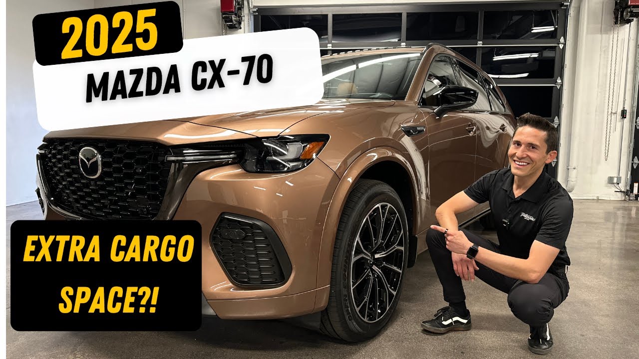All-New MAZDA CX-70 Revealed! First Look & HUGE Cargo Space! | MAZDA CX ...