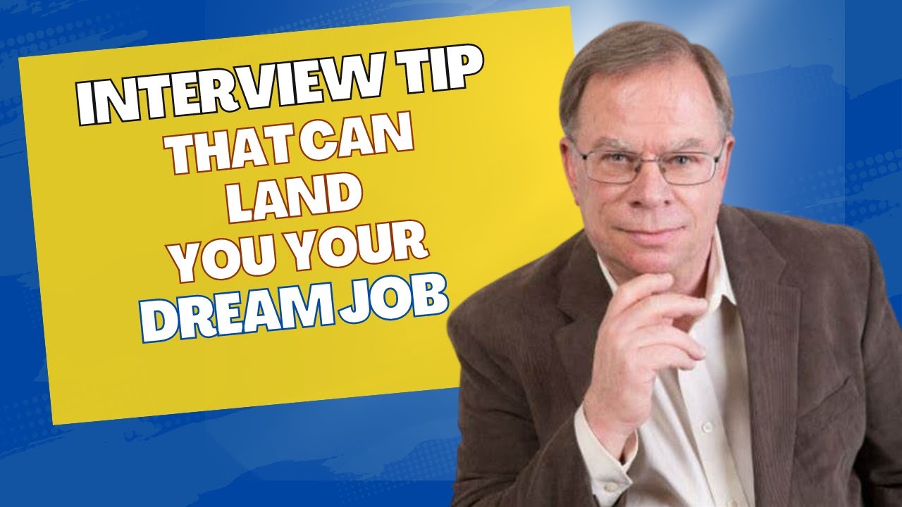 Unbelievable Interview Tip That Might Help You Get That Job - YouTube