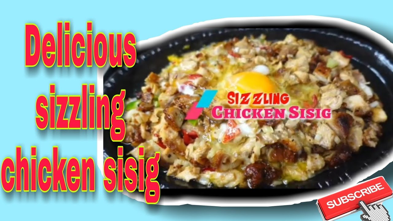 How to cook sizzling chicken sisig||sisig kapampangan||sisig recipe ...