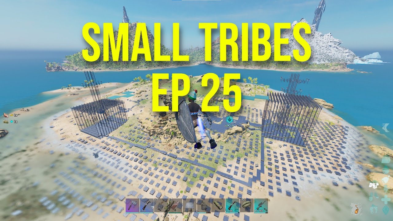 Ark Survival Ascended | Small Tribes Ep 25 Basi Swimming Into there ...
