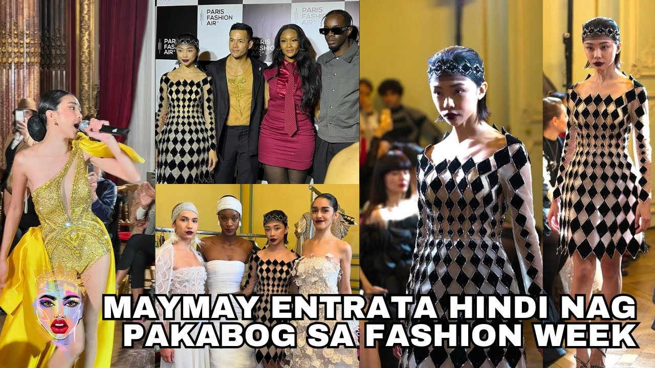 MAYMAY ENTRATA KINABOG ang PARIS FASHION WEEK “Amakabogera” - YouTube