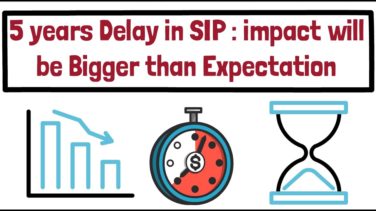 5 years Delay in SIP : impact will be Bigger than Expectation - YouTube