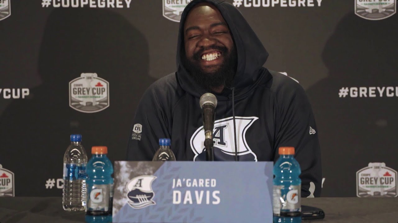 Ja'Gared Davis Media Availability | 2022 Grey Cup Week | November 16 ...