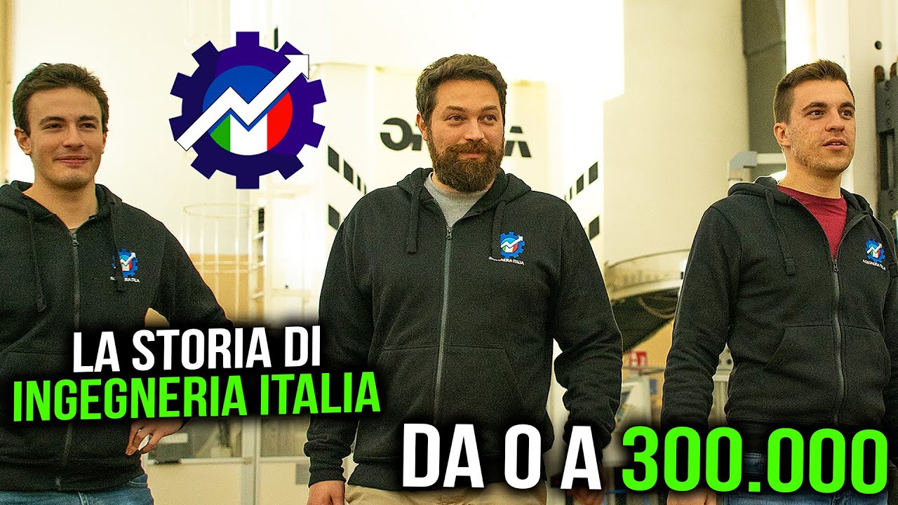 Da Zero a 300.000 Iscritti: La Storia di Ingegneria Italia - YouTube