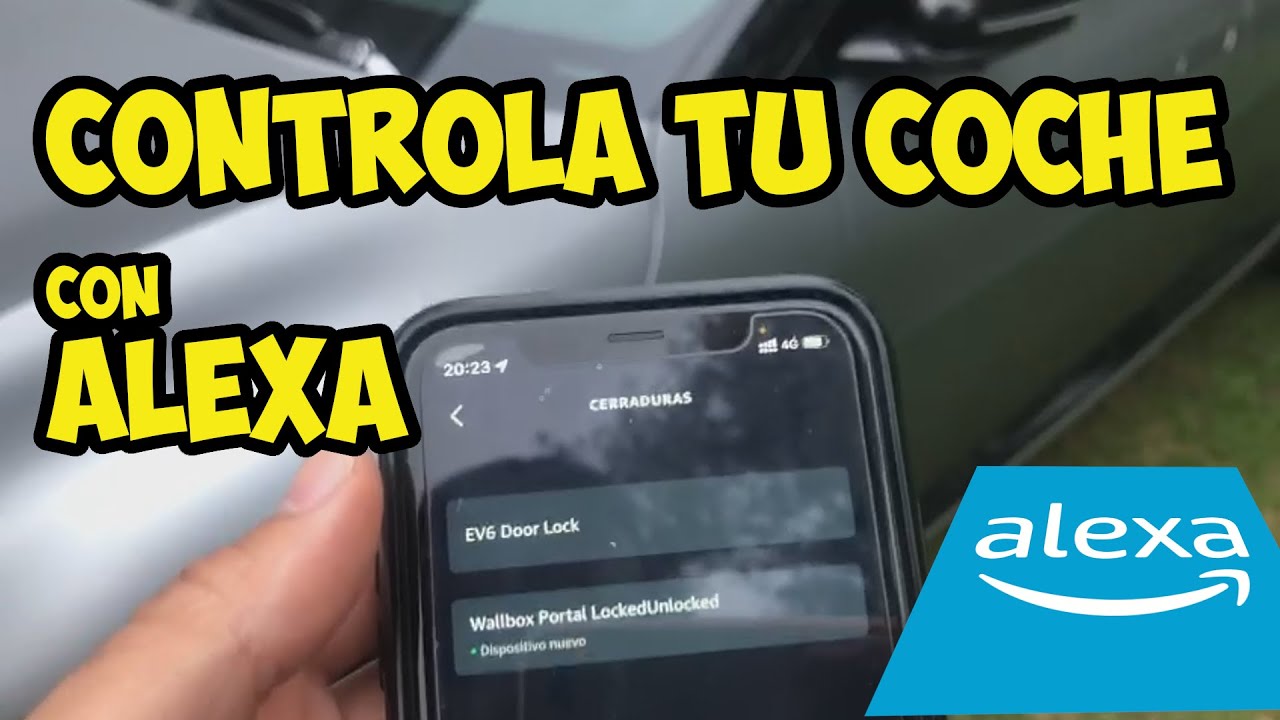 CONTROLA tu COCHE ELÉCTRICO KIA EV6 o Hyundai con... ¡¡¡ ALEXA ...