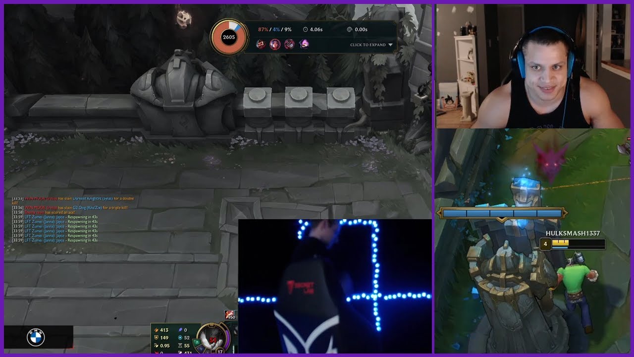 Jankos Rage | Tyler1 Olaf 1 vs 1 | LoL Moments - YouTube