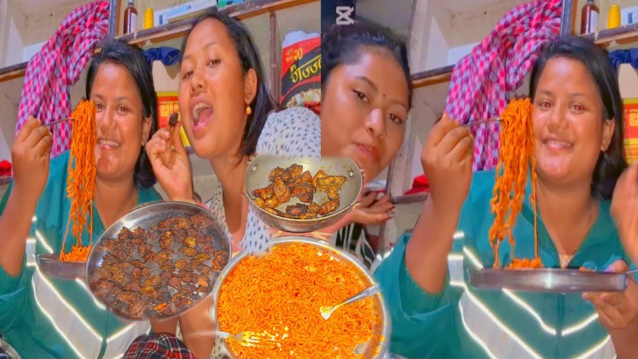 SPICY CURRENT NODDLES, BUFF SEKUWA, CHICKEN SEKUWA, MUKBANG FAMILY ...