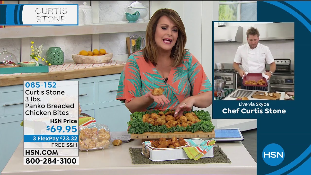 Curtis Stone 3 lbs. Panko Breaded Chicken Bites - YouTube