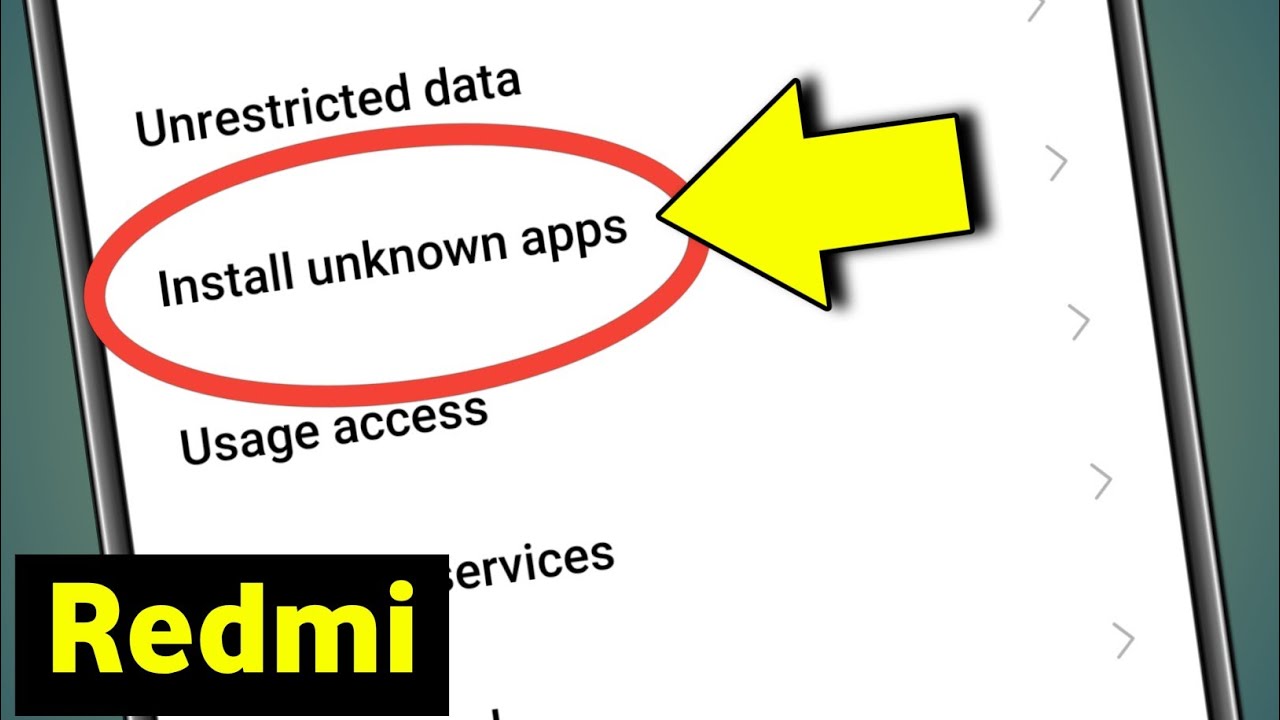 How To Allow Unknown Sources On Redmi | Redmi Unknown Sources|how To ...
