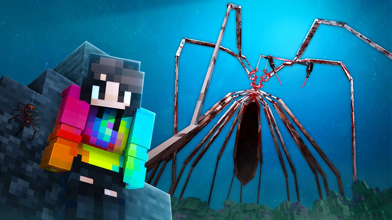 I Confronted My Arachnophobia in Minecraft! - YouTube