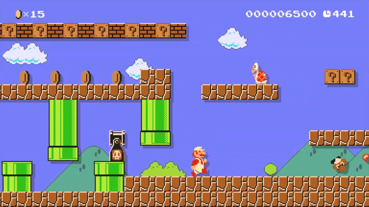 Super Mario Maker - Super Mario Land remake - Mario Land 4-2 by Nigge ...