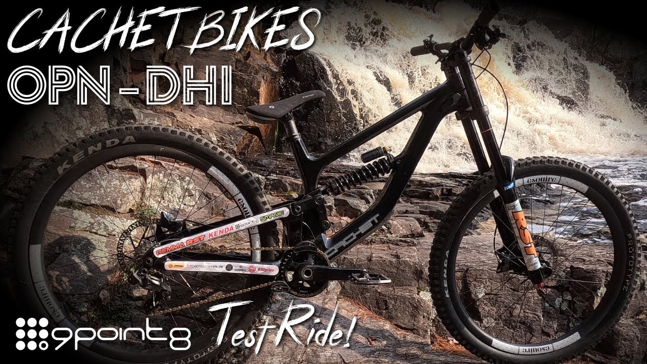 9point8 Rides Prototype Cachet OPN DH1 at Crankworx Summer Series ...