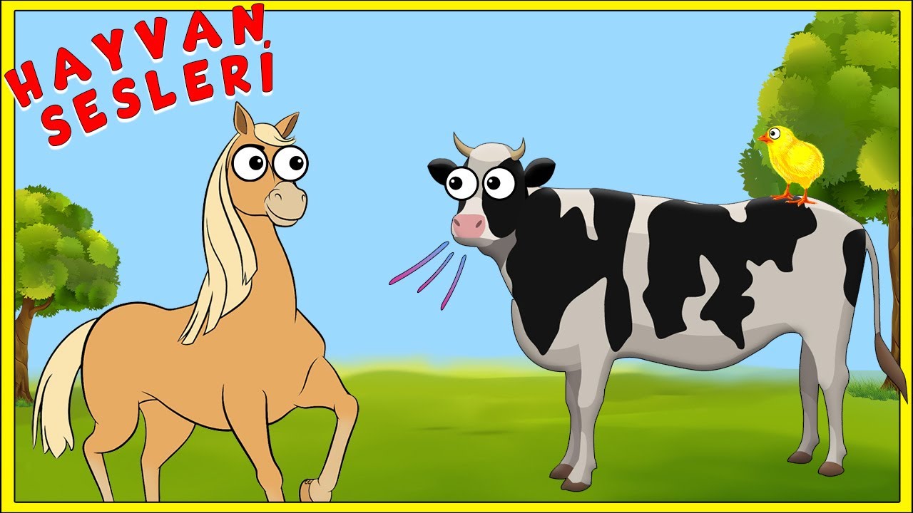 HAYVANLARI TANIYALIM - Hayvan Sesleri - Çiftlik Hayvanları - Eğitici ...