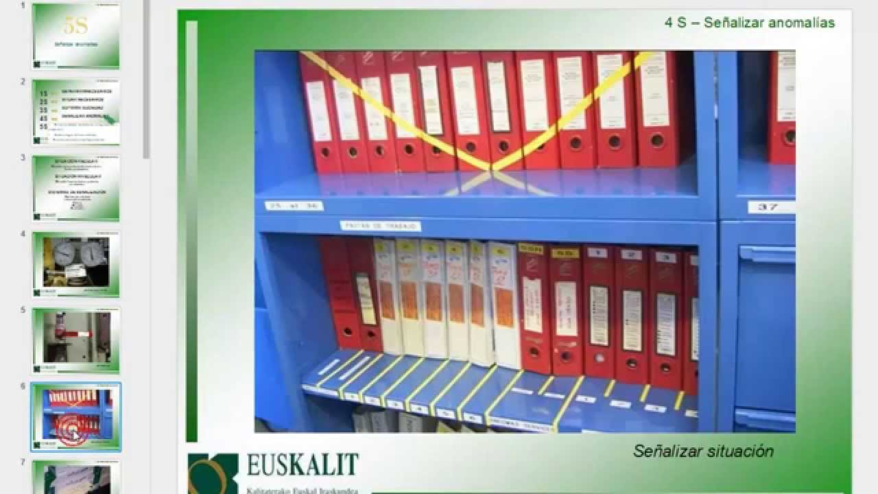 Videotutorial: Tema6 4S SEIKETSU Señalizar incidencias CEFIRE 5S - YouTube