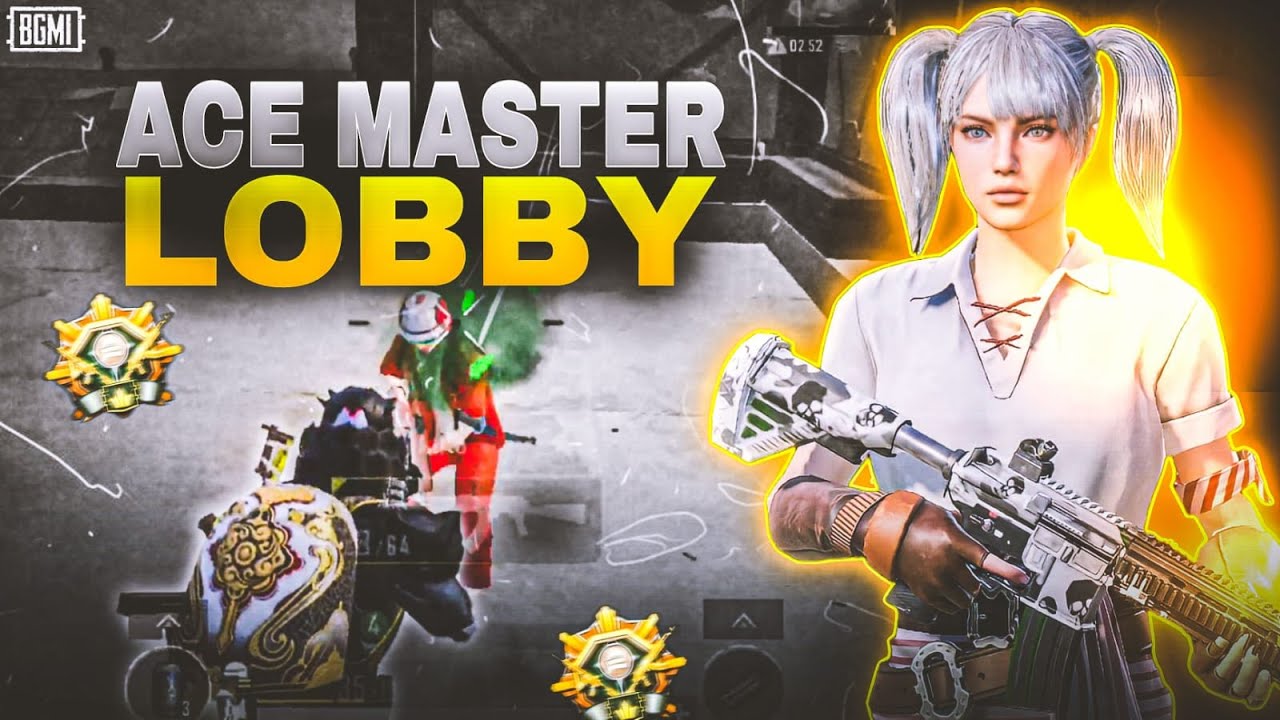 ACE MASTER TYRE LOBBY 🔥BGMI FULL RUSH GAME PLAY 🥵 - YouTube