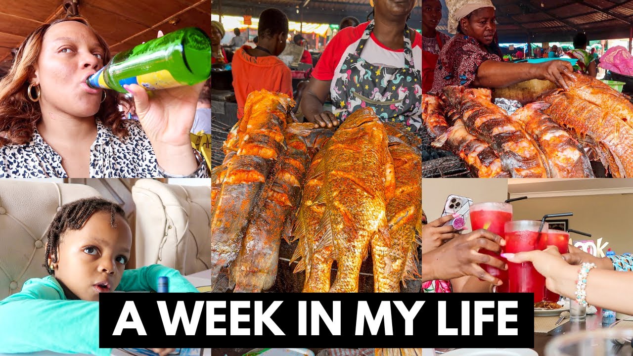 WEEK IN MY LIFE: The Biggest Local Fish Joint in Abuja, My Video got ...
