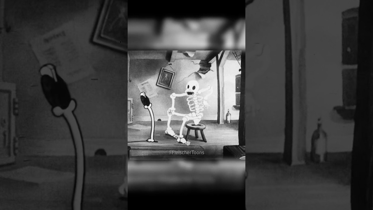 ☠️Th Funny Boner☠️ #fleischerstudios #animation #skeleton - YouTube