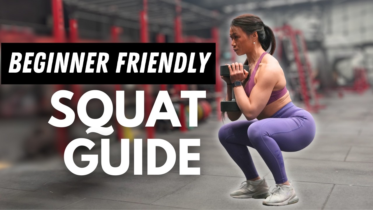 Squat Like A Pro: Easy Beginner Tutorial - YouTube