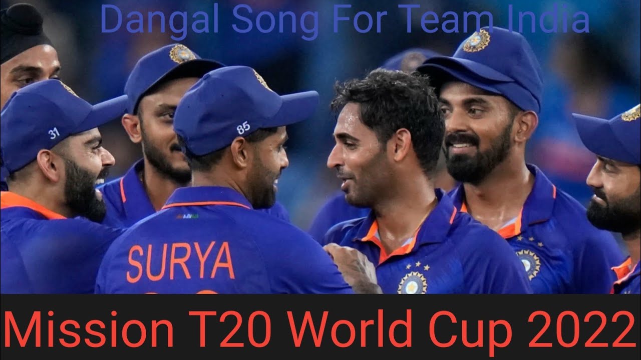 Dangal song for Team India! T20 world cup India! - YouTube