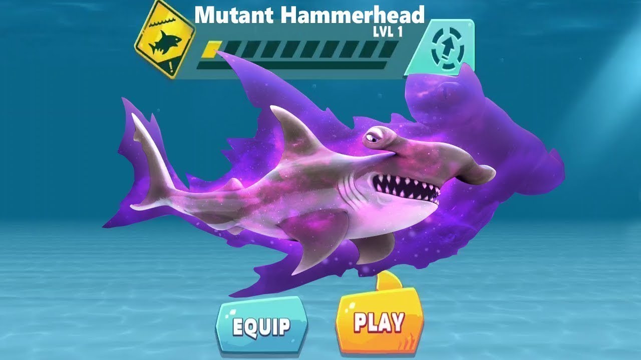 Hungry Shark Evolution New Bigger Mutant Hammerhead Skin Mod All 24 ...
