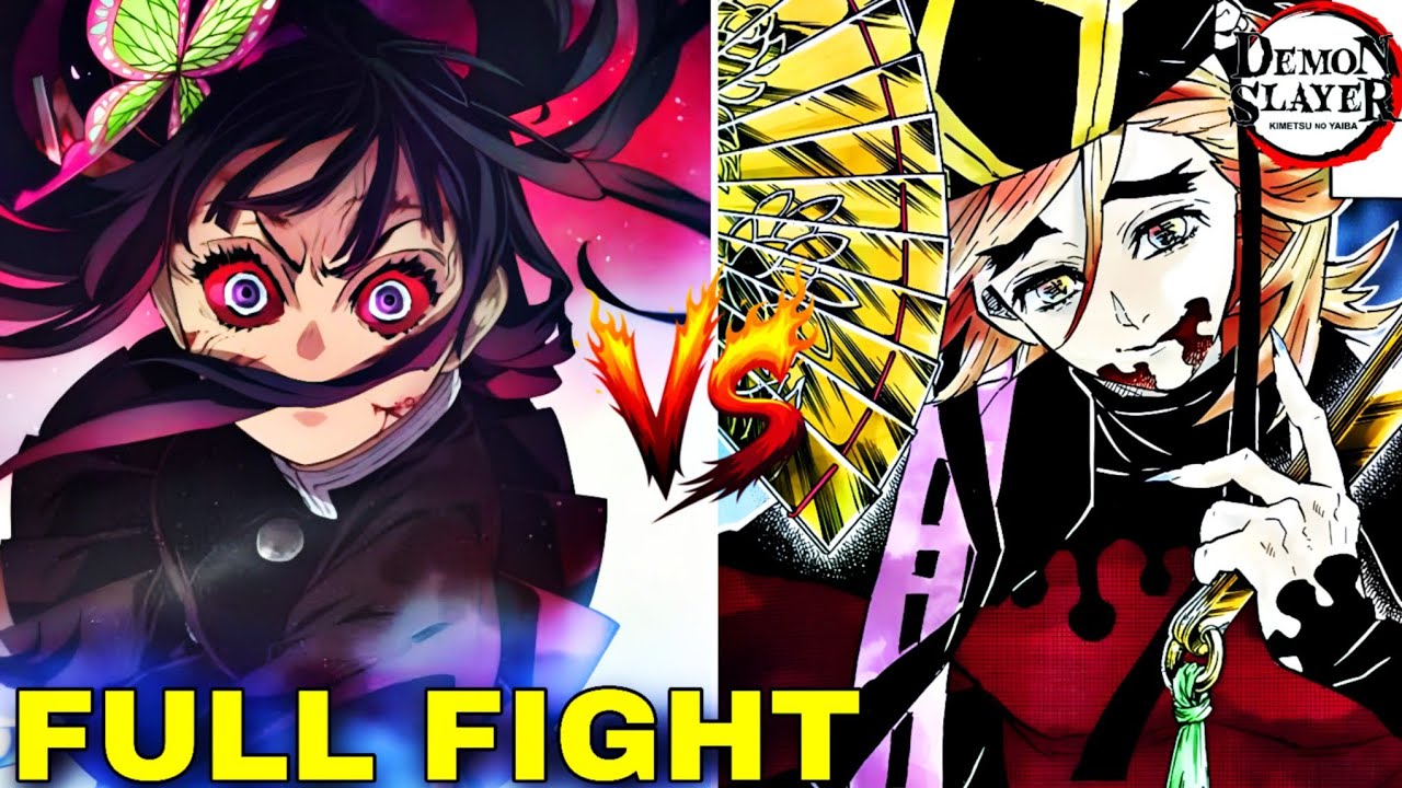 Douma vs Kanao Full Fight Explained | Demon Slayer Infinity Castle 2nd ...