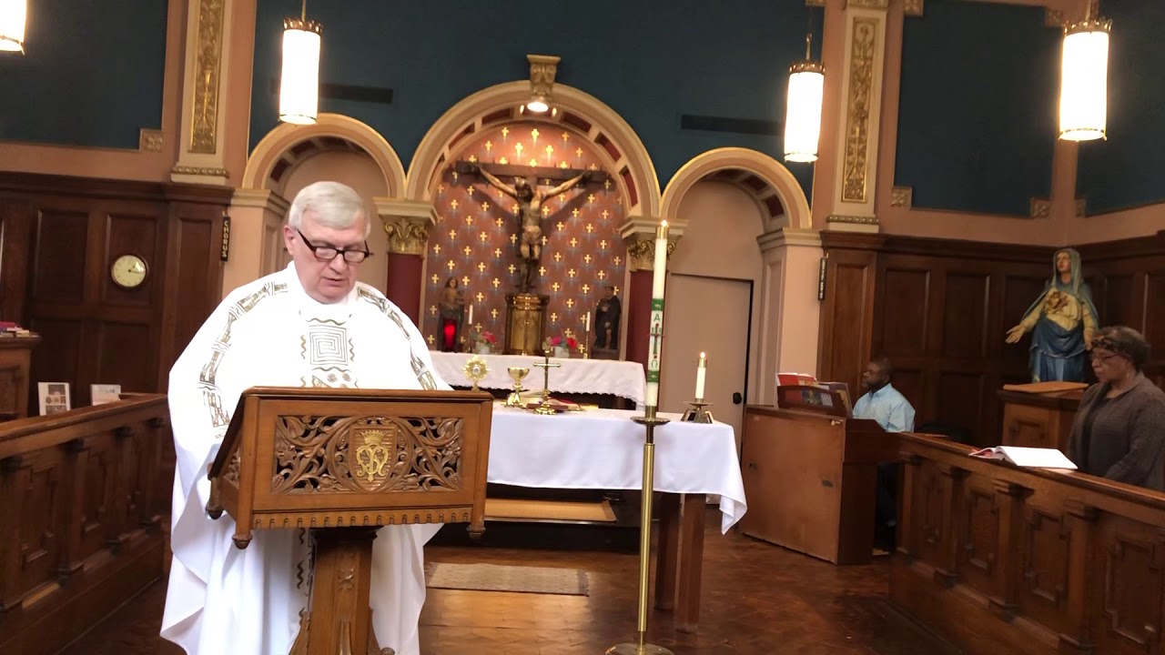 Sunday Mass from Our Lady of Sorrows Servite Chapel - YouTube