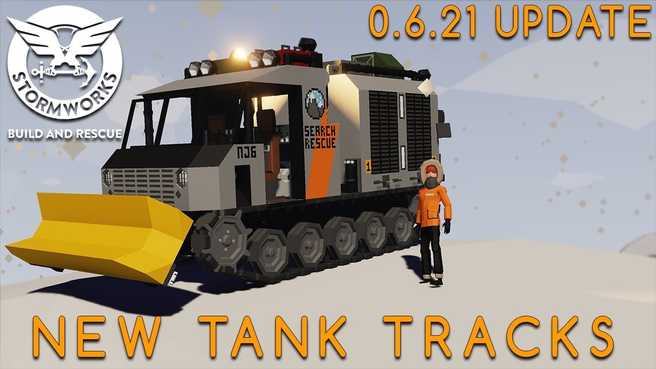 Stormworks 0.6.21 Update (New Tank Tracks) - YouTube
