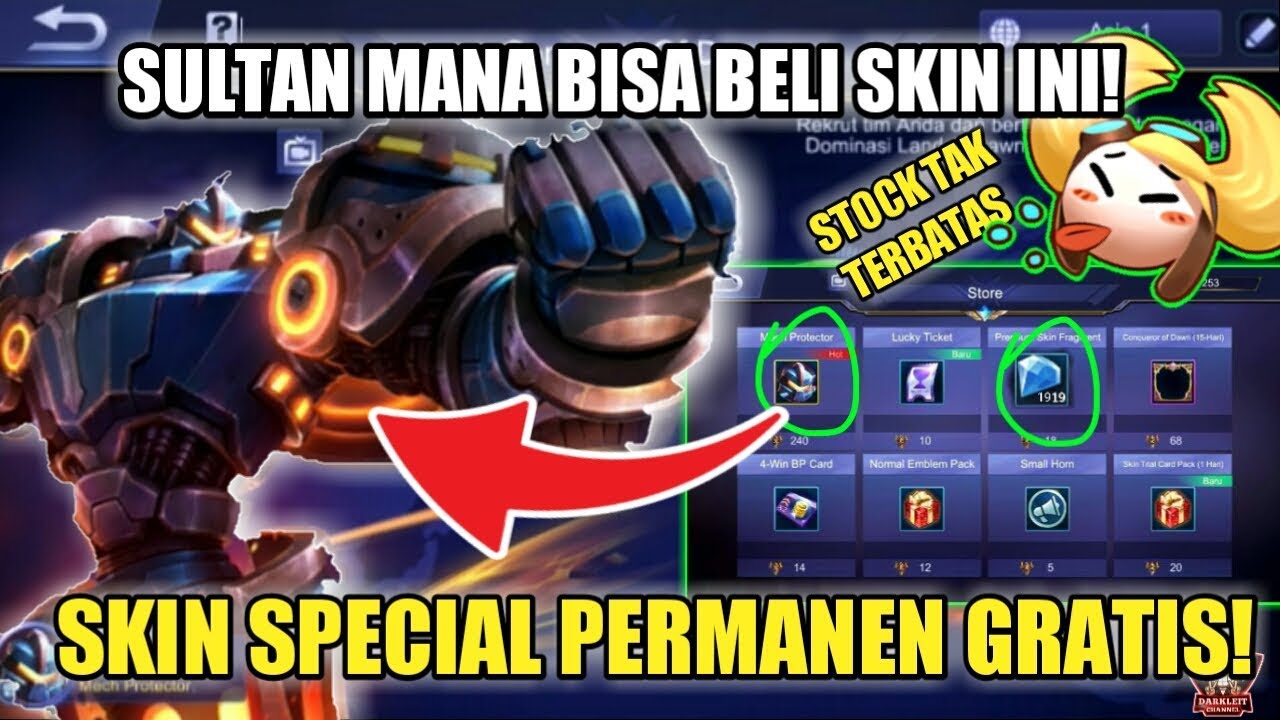CARA CEPAT DAPATKAN SKIN SPECIAL URANUS MECH PROTECTOR PERMANEN GRATIS ...