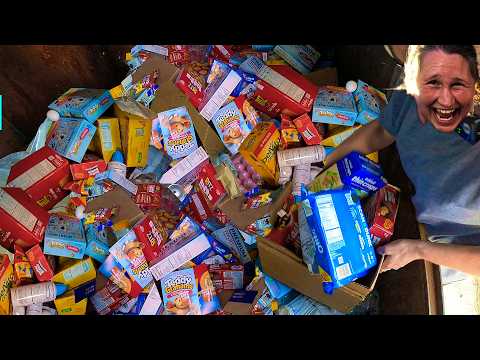 Store TOSSED EVERYTHING In The Dumpster We Filled Up Our Van !