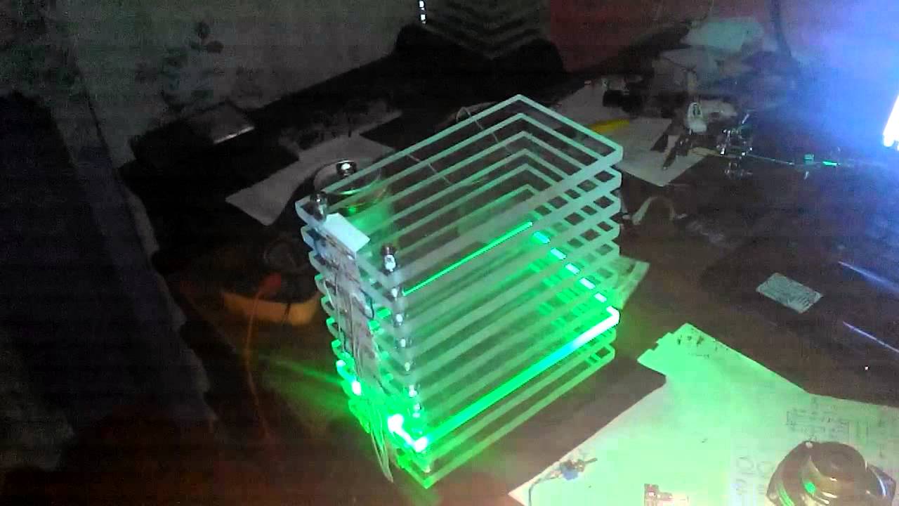 VU Meter Tower LM3915 test - YouTube