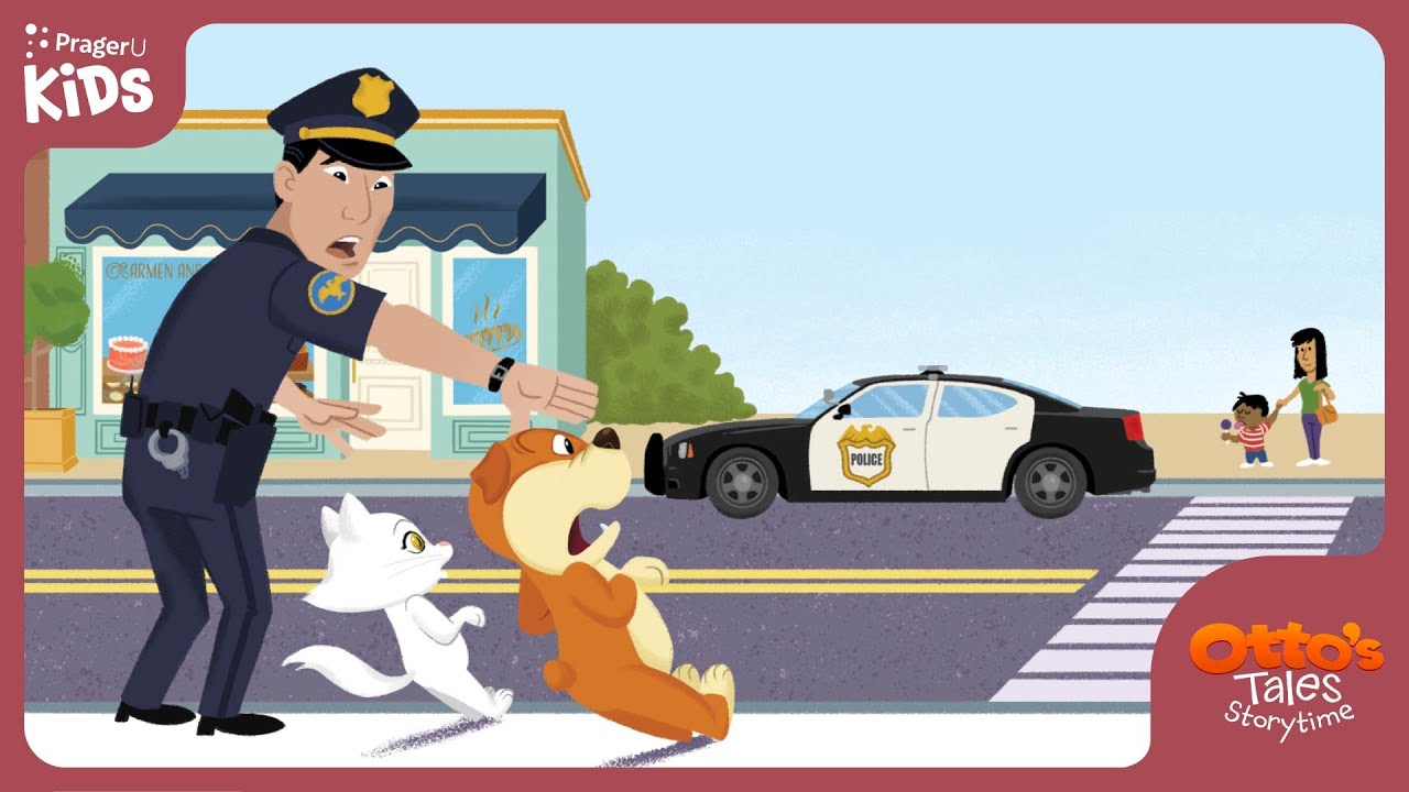 Otto's Tales: Let's Meet a Police Officer | PragerU Kids - YouTube