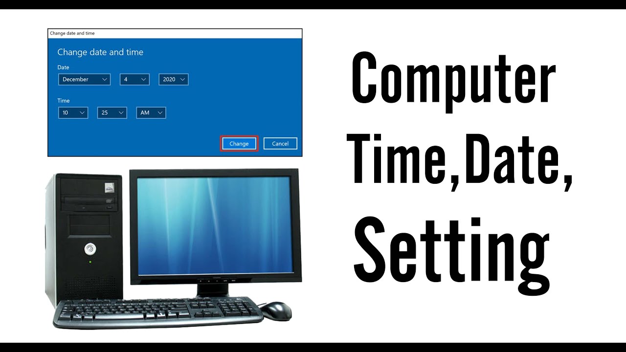 How To Change Computer Date Time In Windows 10 YouTube how-to-change-computer-date-time-in-windows-10-youtube