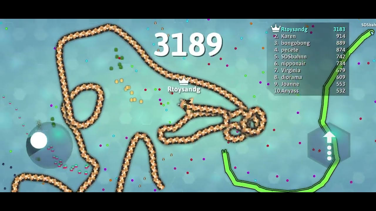 Snack ..io game play || fun games || gaming video - YouTube
