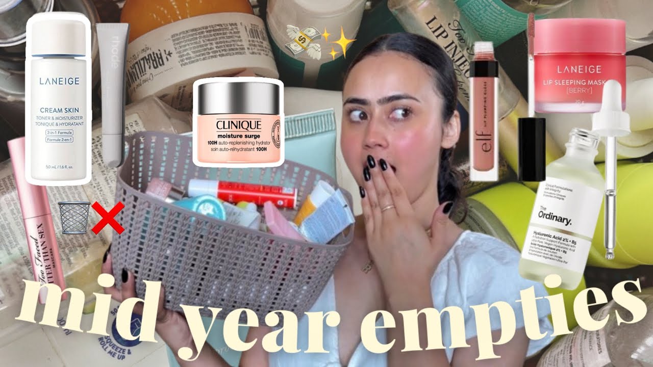 my *EVERYTHING EMPTIES* 💸 so much SKINCARE, MAKEUP, bodycare, perfumes / BUY OR BYE? mini ...
