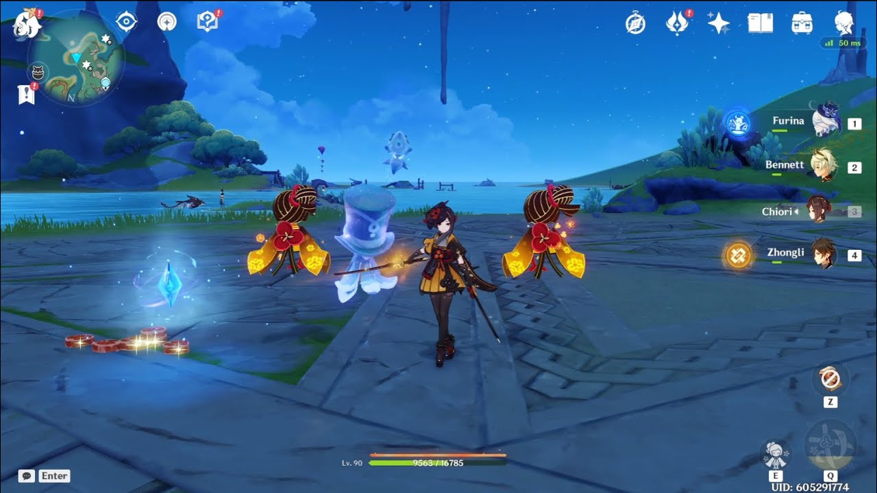C6R1 Chiori Overload vs "Cocijo" | Local Legend | Genshin Impact - YouTube