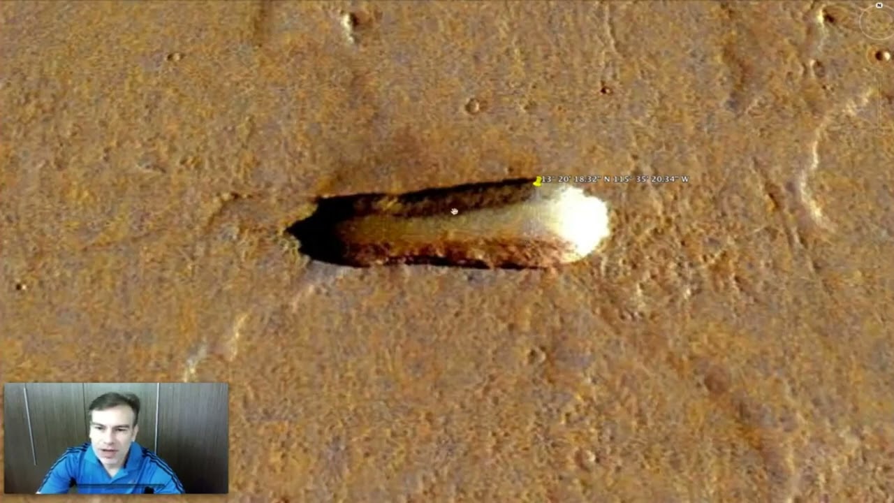 Ancient Structure On Mars, Found Using Google Earth, UFO Sighting News ...