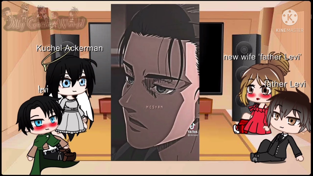 Levi’s parents react to him / Gacha club/ aot (ereri) - YouTube