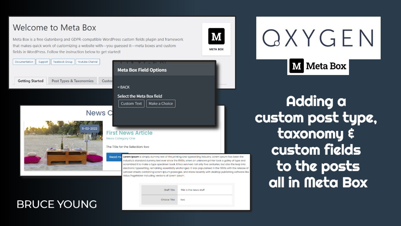 Create A Custom Post Taxonomy Custom Fields Using Meta Box Use Create A Custom Post Taxonomy Custom Fields Using Meta Box Use