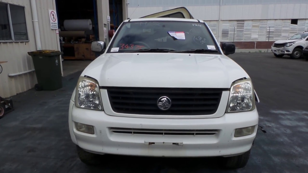 Wrecking – 2004 Holden Rodeo –Automatic 4WD - 3120 - YouTube