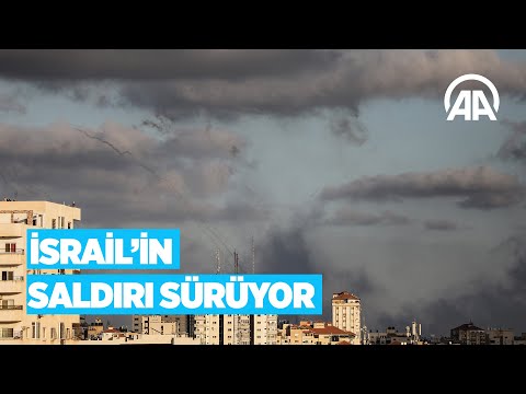 İsrail'in hava saldırılarının sürdüğü Gazze'den canlı yayın